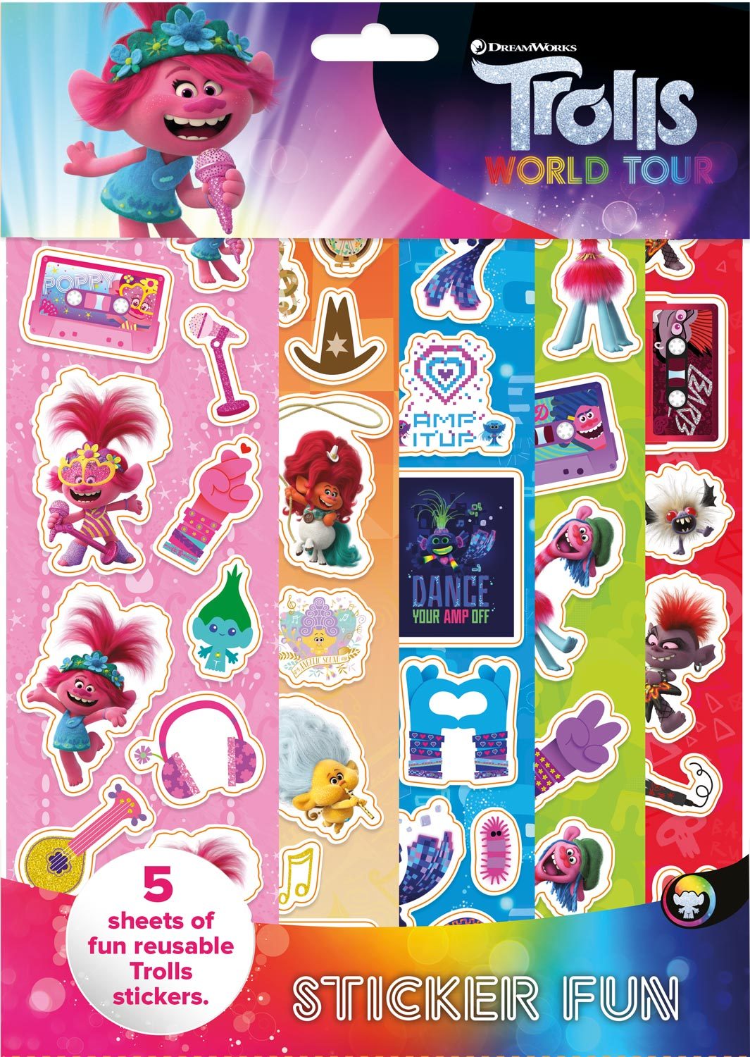 Trolls World Tour Sticker Fun - Tall Tales