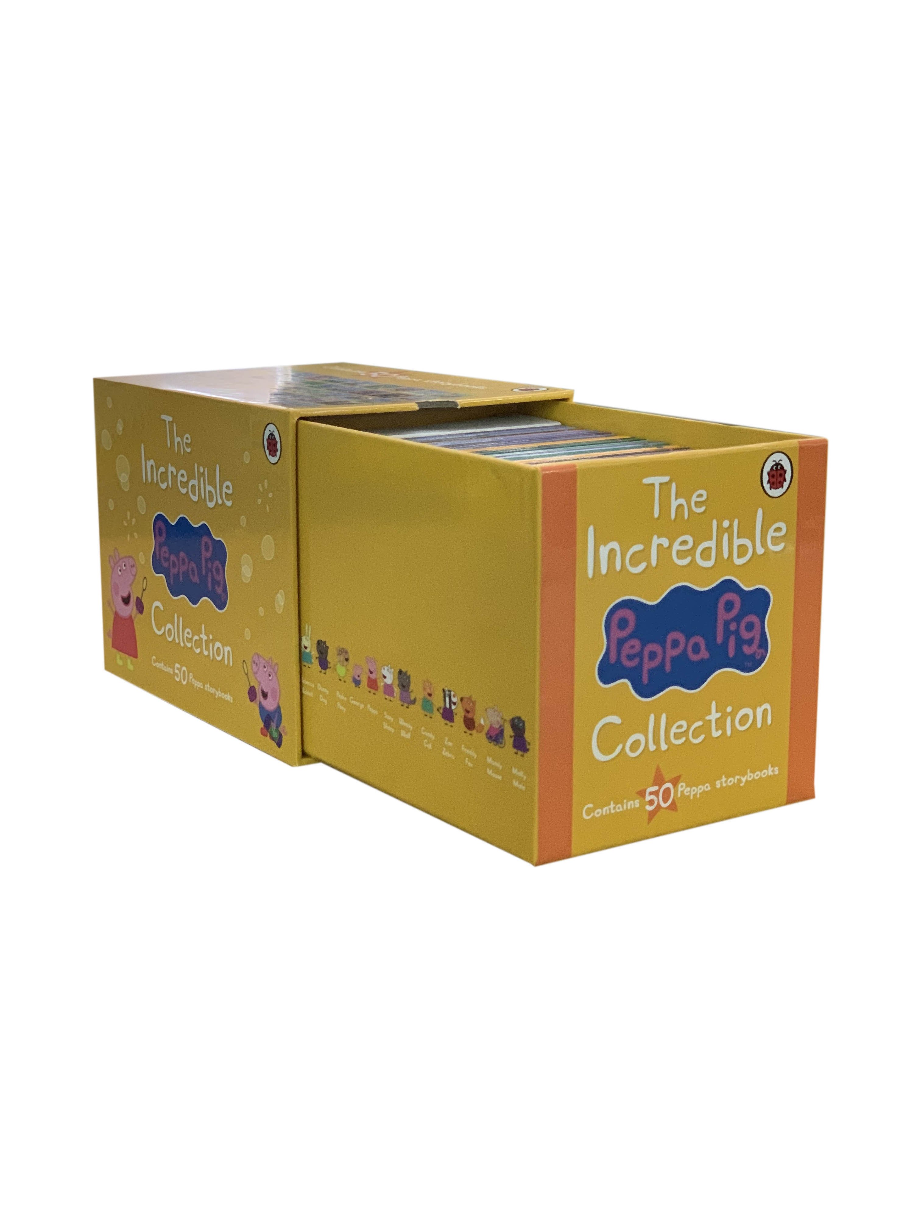 The Incredible Peppa Pig 50 Books Box Set Collection By Ladybird - Tall ...