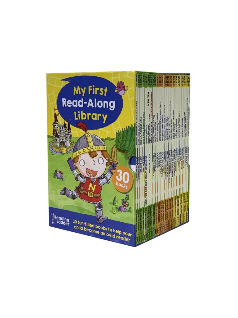 Early Learning Reading Ladder: My First Read-Along Library 30 Books Box ...