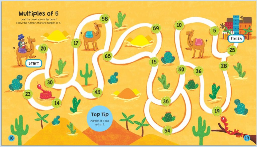 Home Learning Age 4+ KS1 Fantastic Finger Trace Mazes 4 Book Collection ...