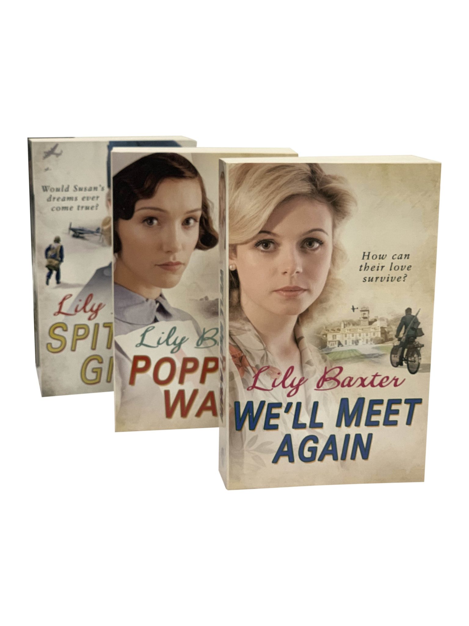 Lily Baxter 3 Book Collection Set Spitfire Girls... - Tall Tales Books