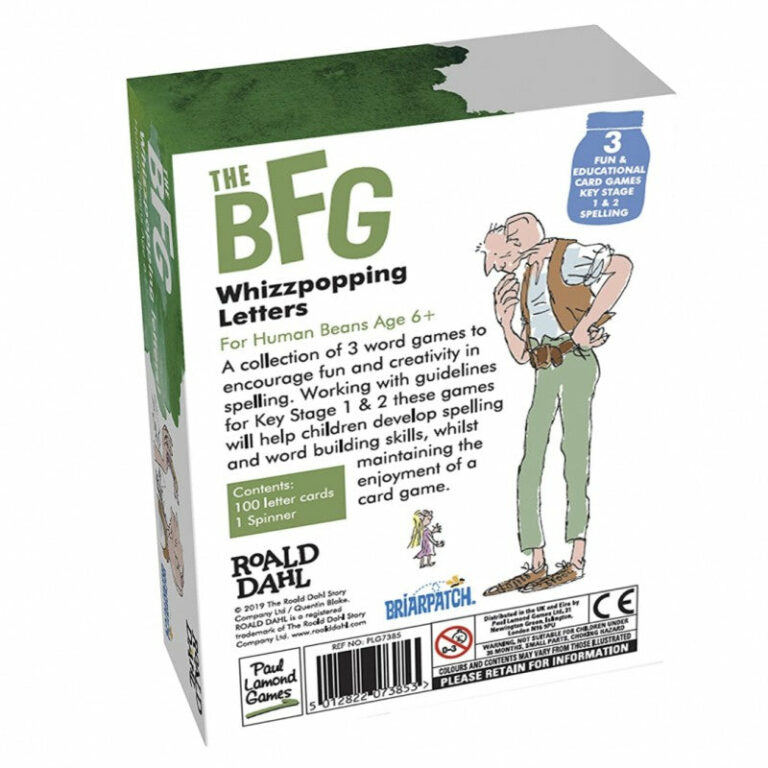Roald Dahl's The BFG Whizzpopping Letter Game - Tall Tales Books